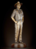 Jack Furst monumental portrait bronze statue, Boy Scouts of America ...