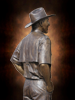 Jack Furst monumental portrait bronze statue, Boy Scouts of America ...